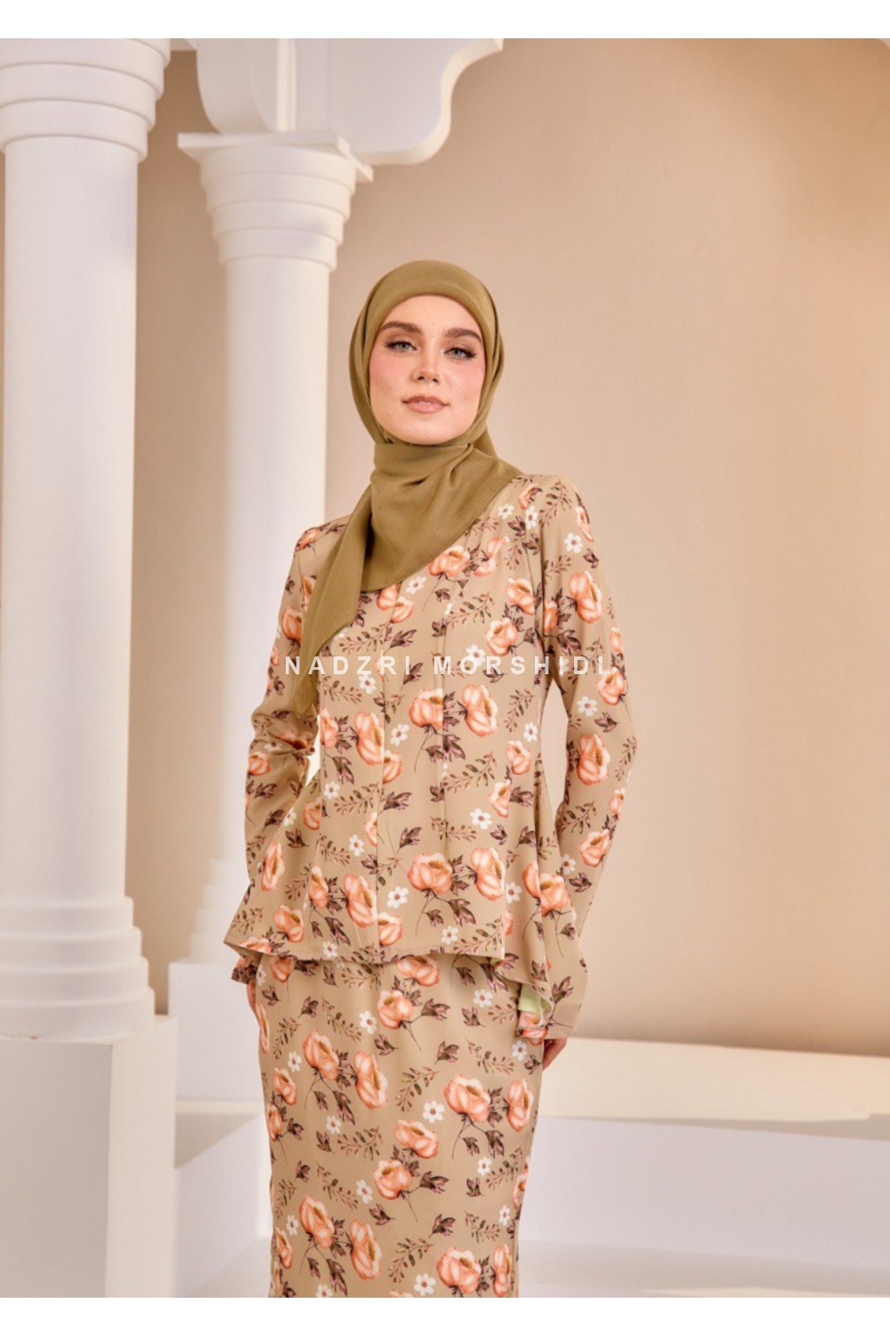 RAYA COLLECTION 2025 | KURUNG MODERN BABY DOLL MANDARIN COLLAR CHIFFON ...